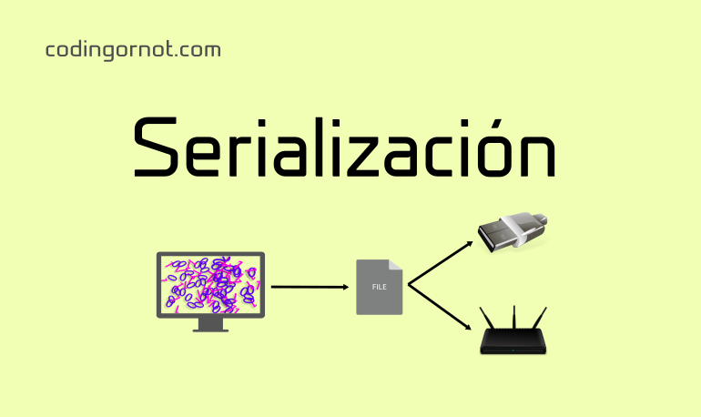 ¿Qué es la serialización o marshalling?